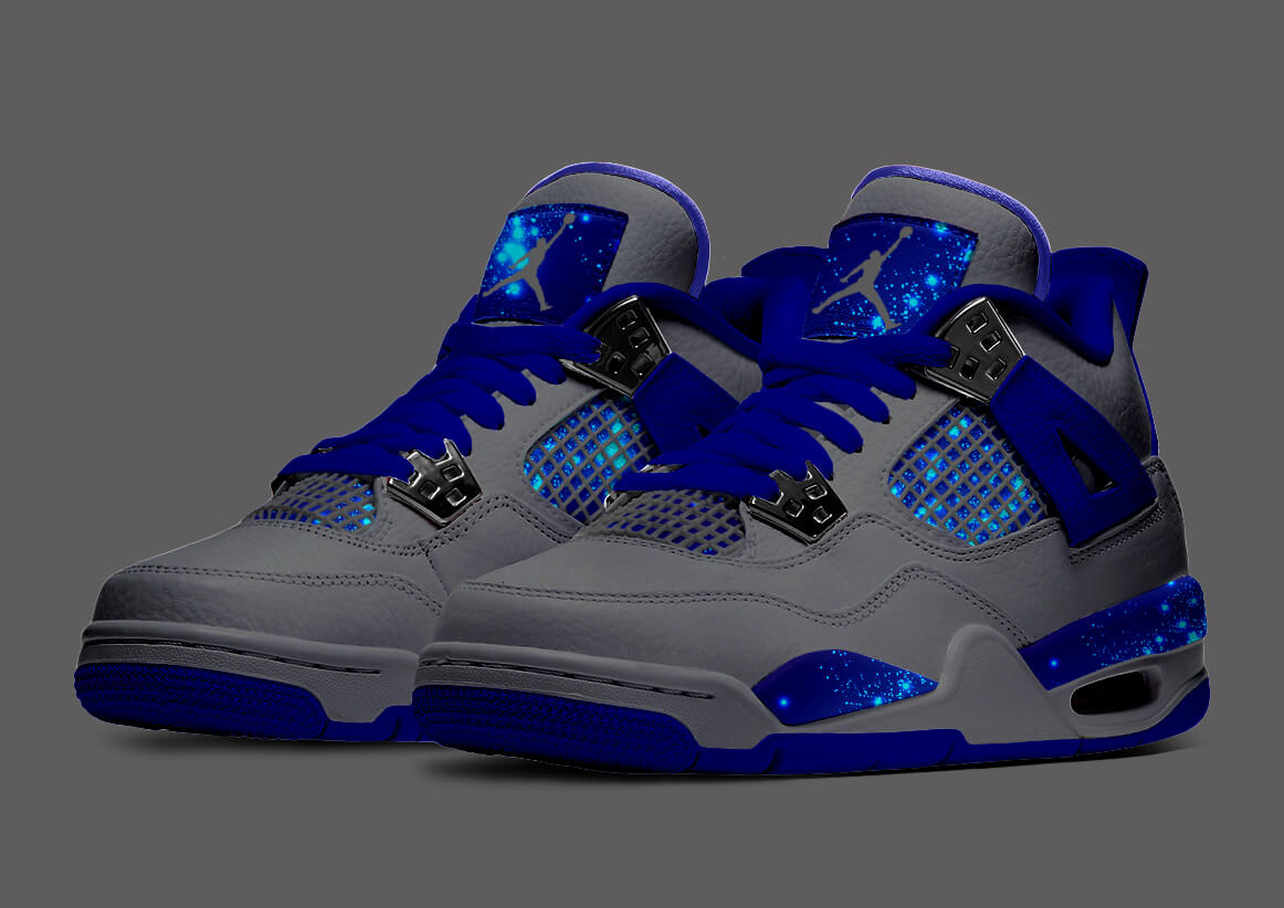Kick It Up Again with This New Air Jordan 4 Astronomy " Navy Blue/ Grey ...